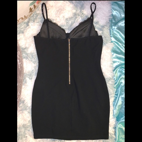 Windsor | Dresses | New Black Lace Mini Dress | Poshmark